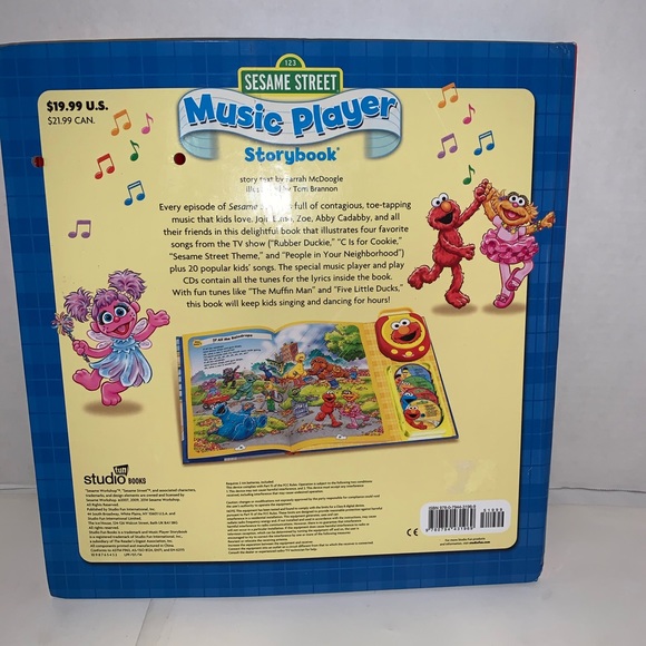 Sesame Street | Other | Sesame Street Music Player Storybook | Poshmark